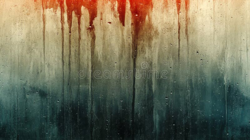 Dark Grunge Wall Texture with Dripping Paint Stock Illustration ...
