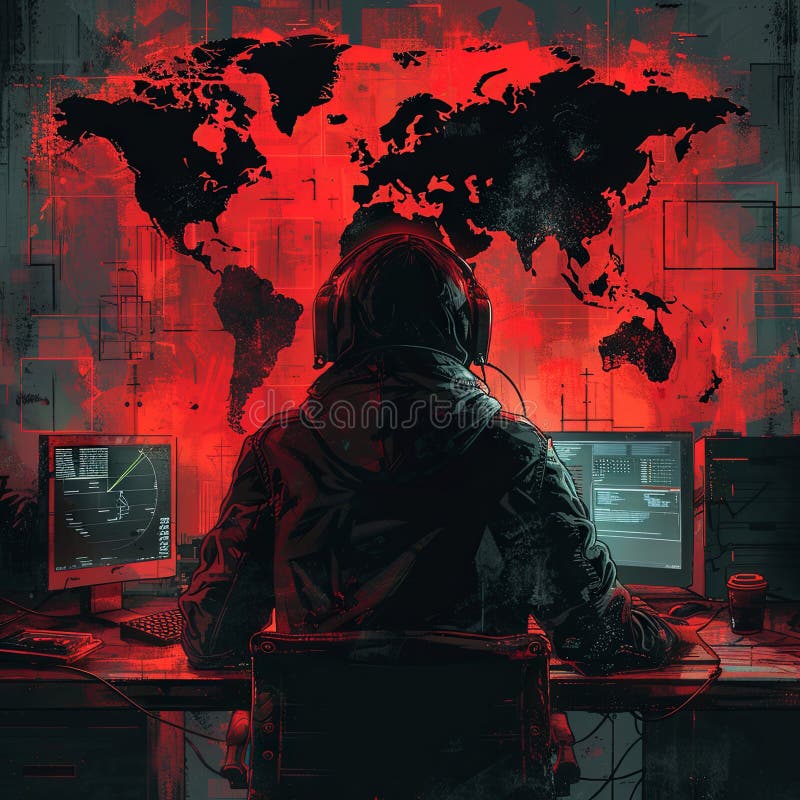 236 World Map Hacker Attack Stock Photos - Free & Royalty-Free Stock ...