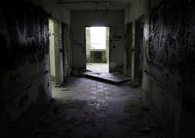 781 Dark Hospital Hallway Stock Photos - Free & Royalty-Free Stock ...