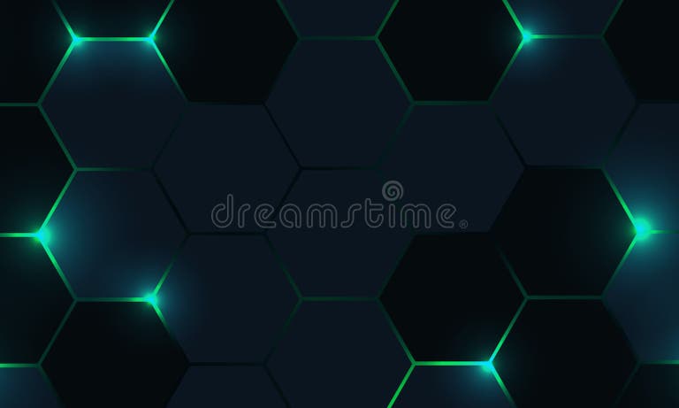 Abstract Technology Dark Green Background Stock Illustrations – 81,636 ...