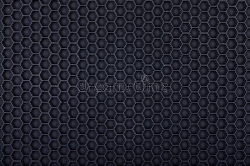 Dark Hexagon Rubber Matt Texture Background - Industrial Design Concept ...