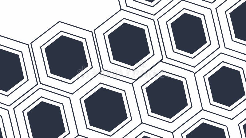 Dark Hexagonal Grid Pattern, Modern Abstract Background, Vector Design Generative AI Stock ...