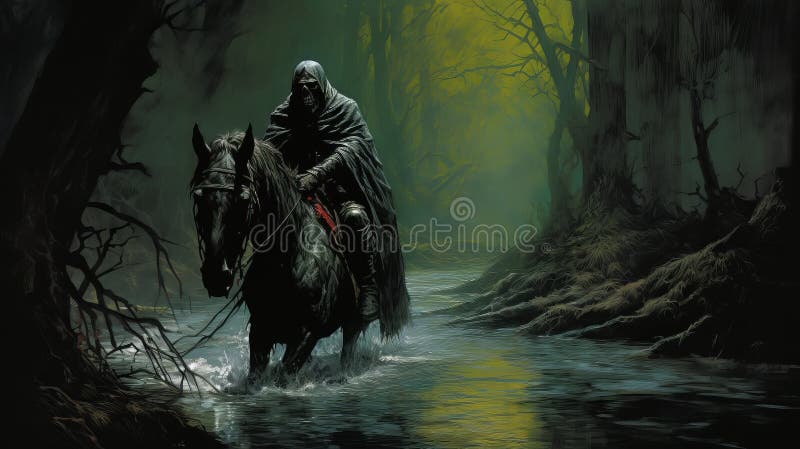 Dark Horse: a Gothic Adventure Artwork by Bernie Wrightson Stock ...