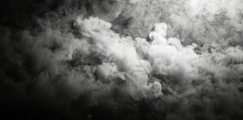 Dark Ink Dissolves in Water To Create Abstract Shapes that Have a ...