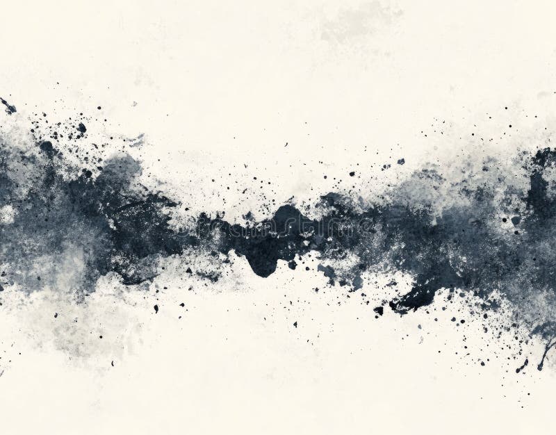 Abstract Ink Splatter Art with Grunge Texture for Creative Background ...
