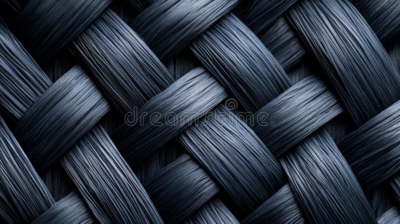 Dark Interwoven Fibers Create Textured Pattern Stock Illustration ...
