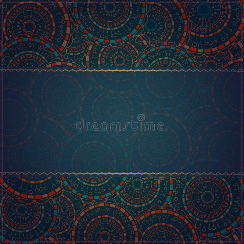 Dark Invitation Card Background Stripes Stock Illustration ...