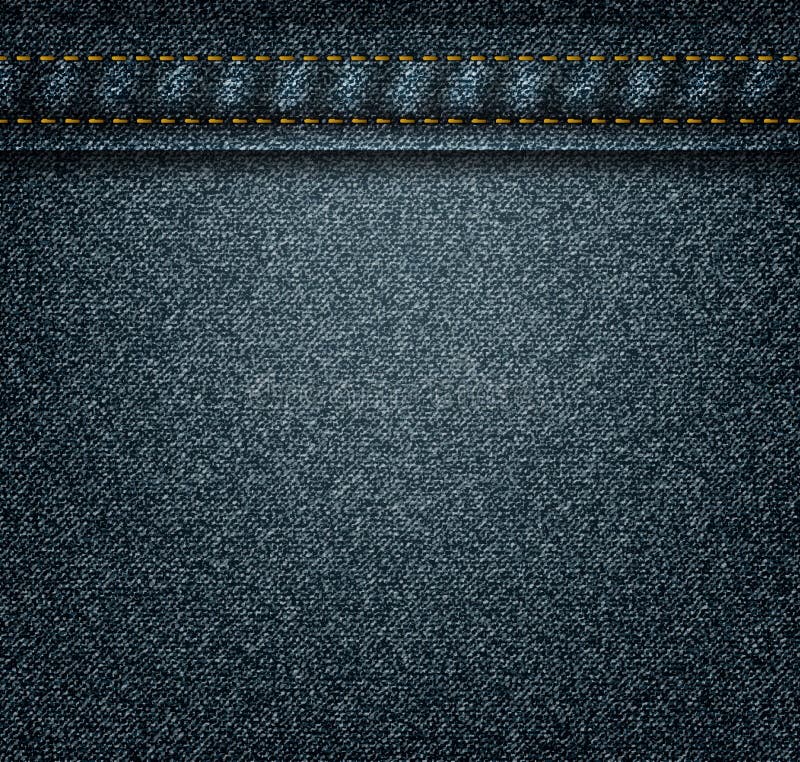 Dark jeans texture stock vector. Illustration of denim - 43283666