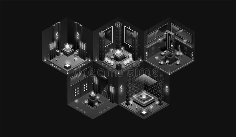 Laboratory Interior Isometric Design Stock Illustrations – 330 ...