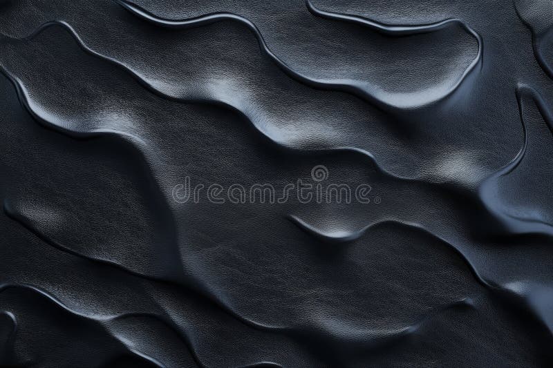 Dark Leather Texture, Smooth Surface. Stock Image - Image of seamless ...