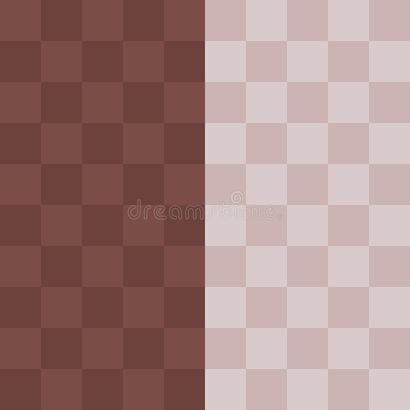 Half Dark and Light Brown Checkered Square Vector Background Stock ...