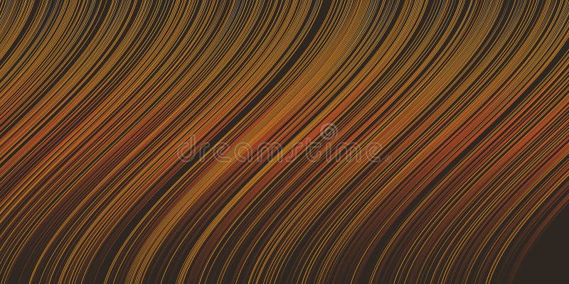 Dark Lit Curving Brown Wavy Modern Style Minimalist Vertical Stripes ...