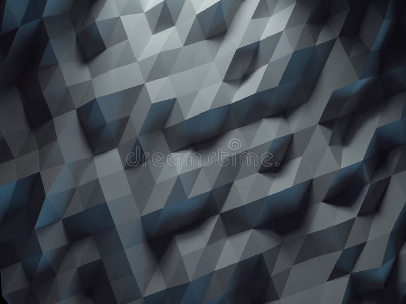 Dark Low Poly Abstract Background. Stock Illustration - Illustration of ...