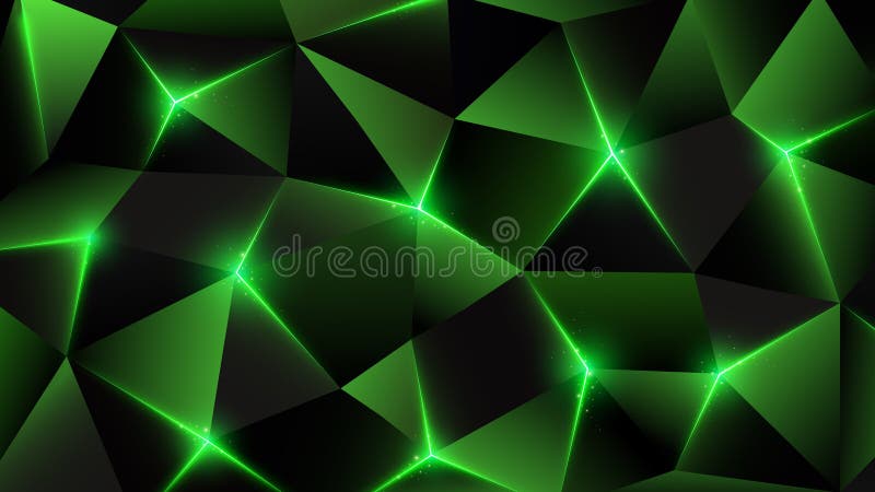 Dark Low Poly Background. Abstract Geometric Metal Backdrop, Triangle ...