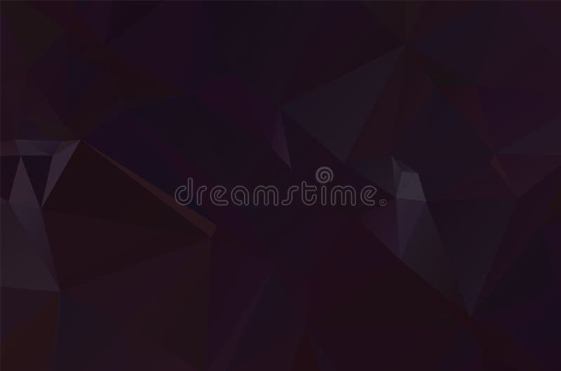 Dark Low Poly Template Glitter Abstract Illustration with an Elegant ...