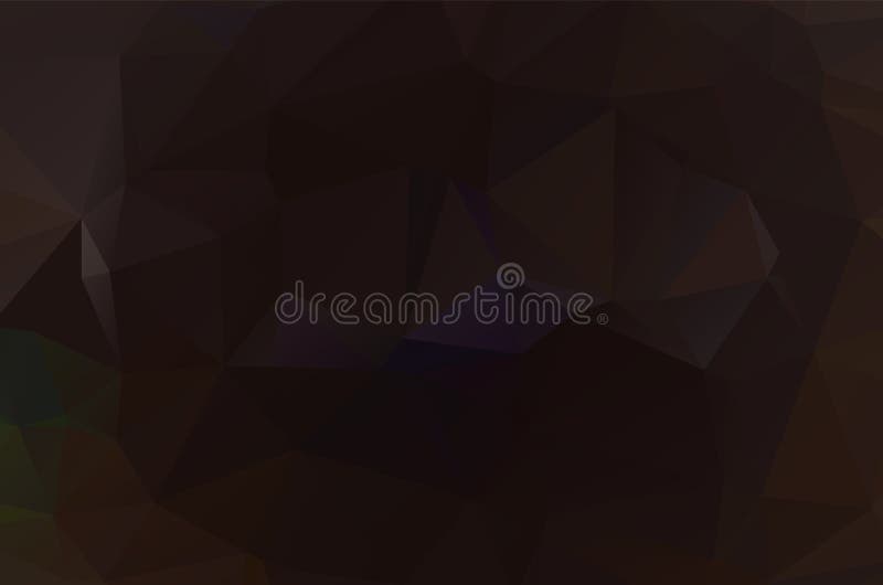 Dark Low Poly Template Glitter Abstract Illustration with an Elegant ...
