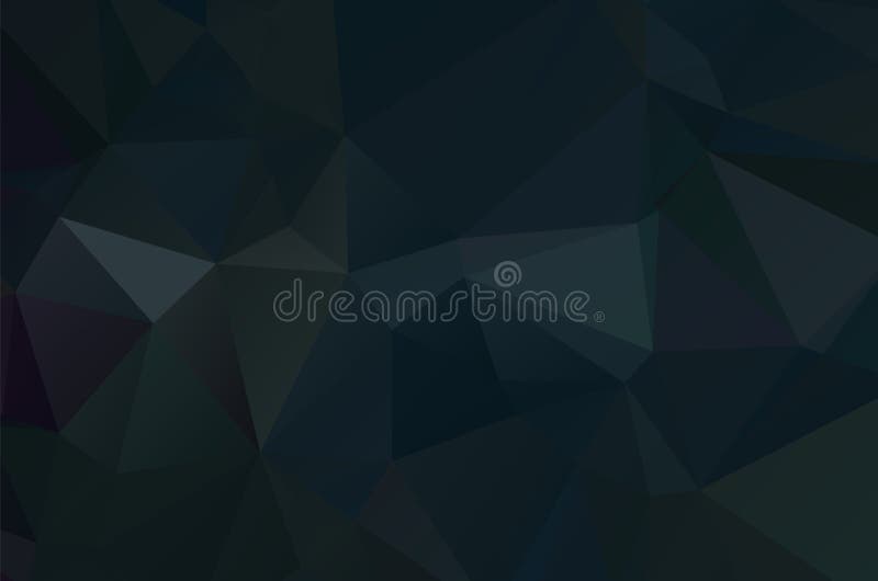 Dark Low Poly Template Vector Background Illustration with an Elegant ...