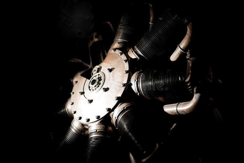 Dark machinery metal stock photo. Image of engineering - 62891696