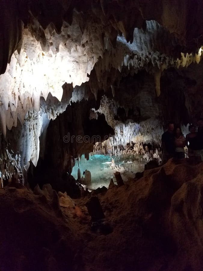 Dark cavern stock photo. Image of geology, flowstone - 40785784