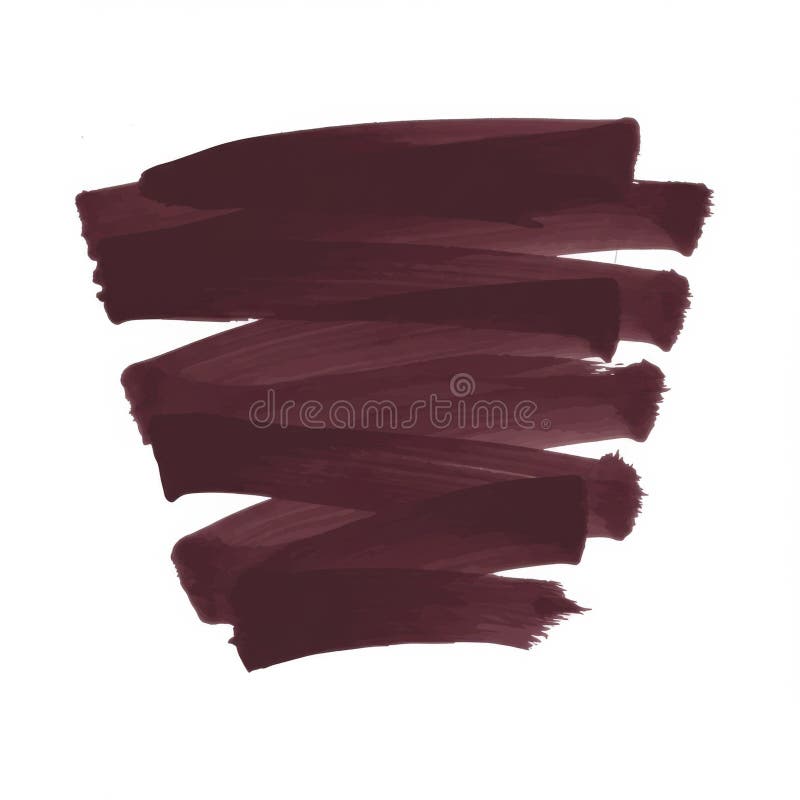 Dark Maroon Paint Swatch Texture Background Stock Illustration ...