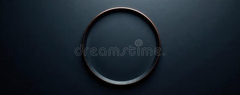 Dark Matte Surface, Shadowed Metallic Circle, Subtle Gradient, Texture ...