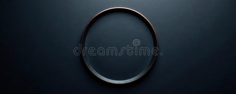 Dark Matte Surface, Shadowed Metallic Circle, Subtle Gradient, Texture ...