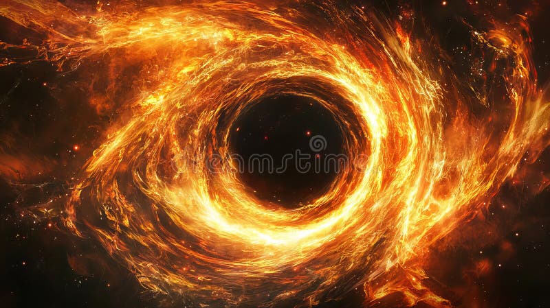 Dark Matter Absorbs Light in Deep Space in this 3D Illustration Stock ...