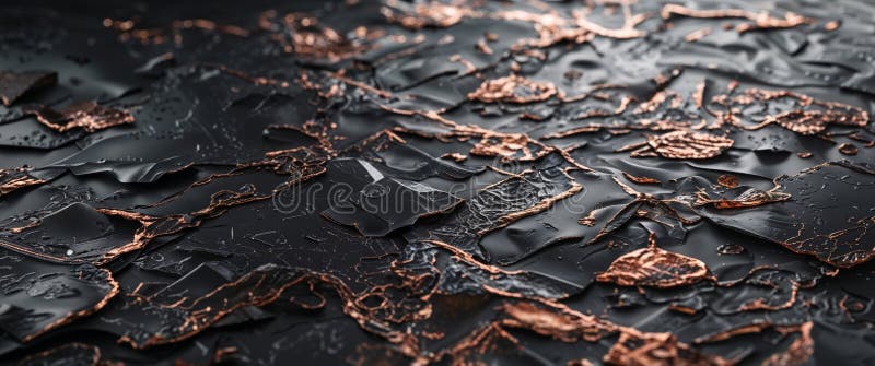 Dark Metal and Copper Texture Background Stock Photo - Image of dark ...