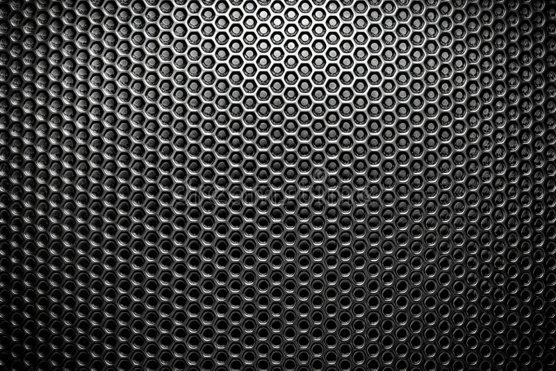 Dark Metal Mesh Texture for Industrial Design Stock Illustration ...