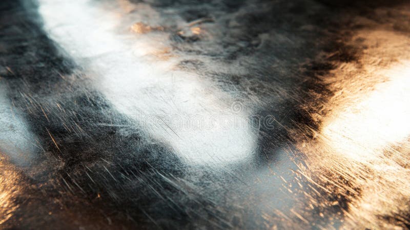 Dark Metal Surface with Light Reflections and Texture Stock ...