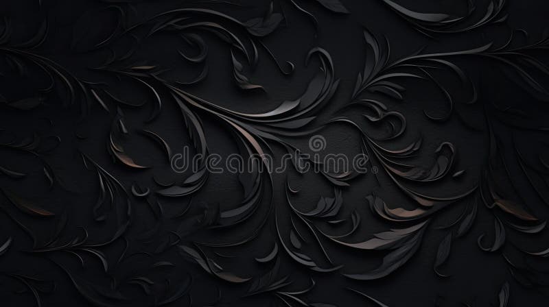 A Dark Metal Texture Background, Emphasizing Its Depth and Shadows To ...