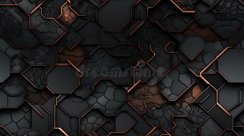 A Dark Metal Texture Background, Emphasizing Its Depth and Shadows To ...