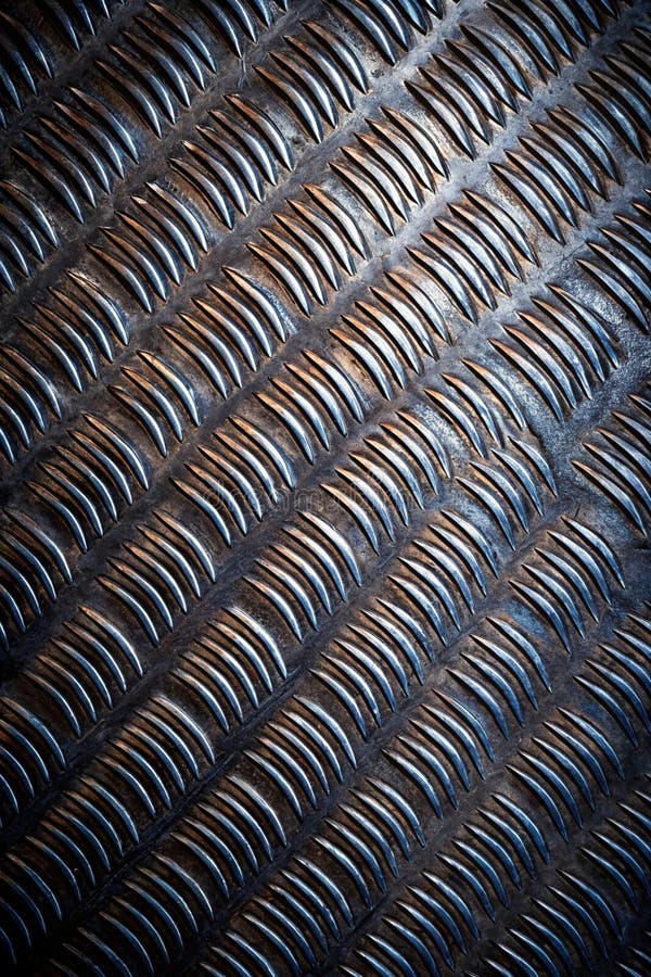 Dark Metal Texture with Rhombus Pattern for Industrial Design Stock ...