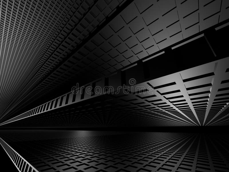 Dark Metallic Construction Design Background Stock Illustration ...