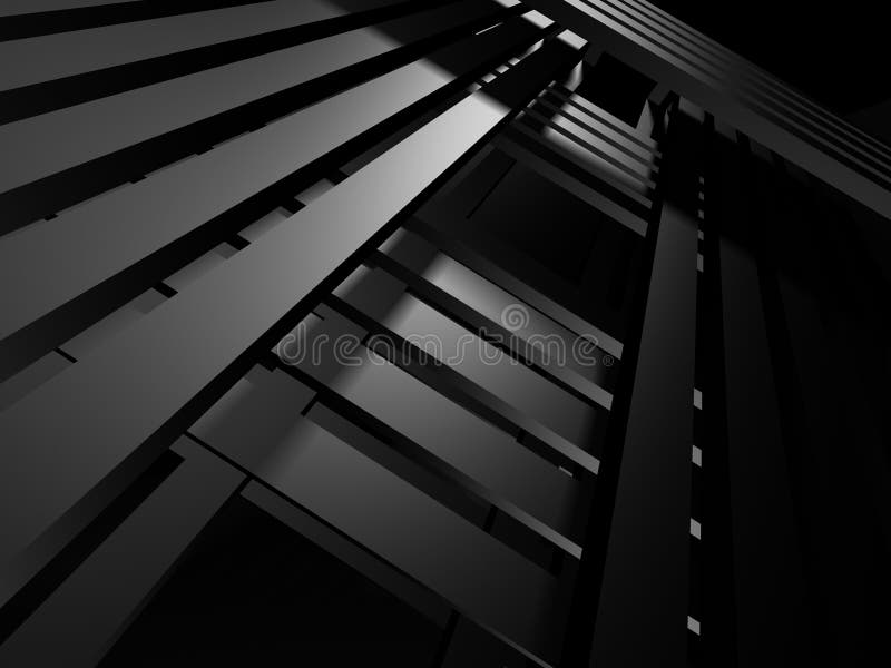 Dark Metallic Construction Design Background Stock Illustration ...
