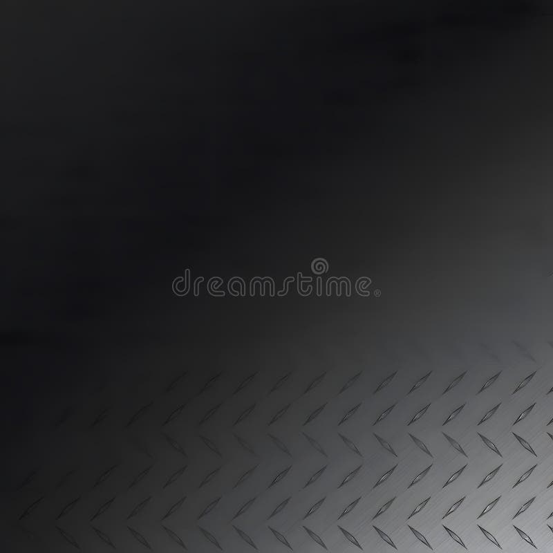Dark Metallic Diamond Plate Texture Abstract Background with Fading ...