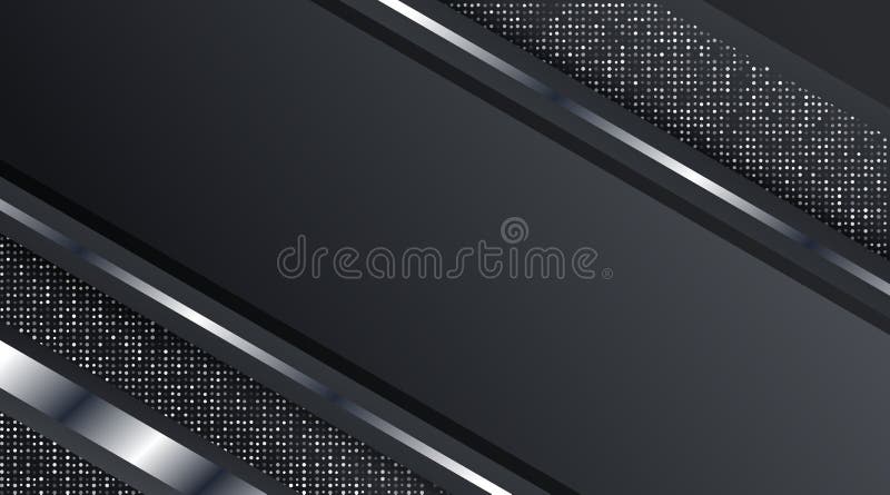 Dark Metallic Silver Frame Layout Technology Corporate Business Design ...