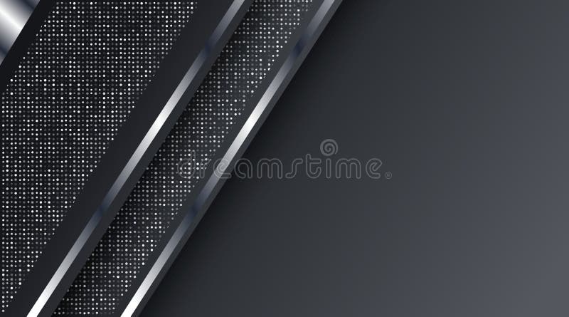 Dark Metallic Silver Frame Layout Technology Corporate Business Design ...