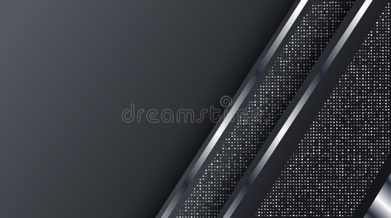 Dark Metallic Silver Frame Layout Technology Corporate Business Design ...