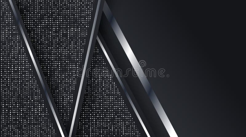 Dark Metallic Silver Frame Layout Technology Corporate Business Design ...