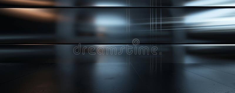 A Dark, Metallic Texture Background with Reflective Surfaces and Deep ...