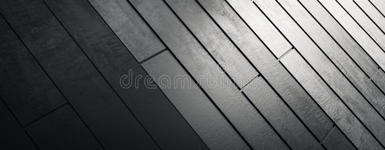 Dark Metallic Tiles Arranged in a Diagonal Pattern on a Wall. 3D ...