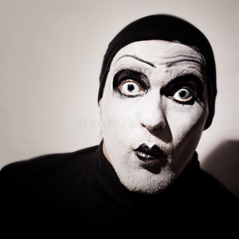 Evil Mime Face