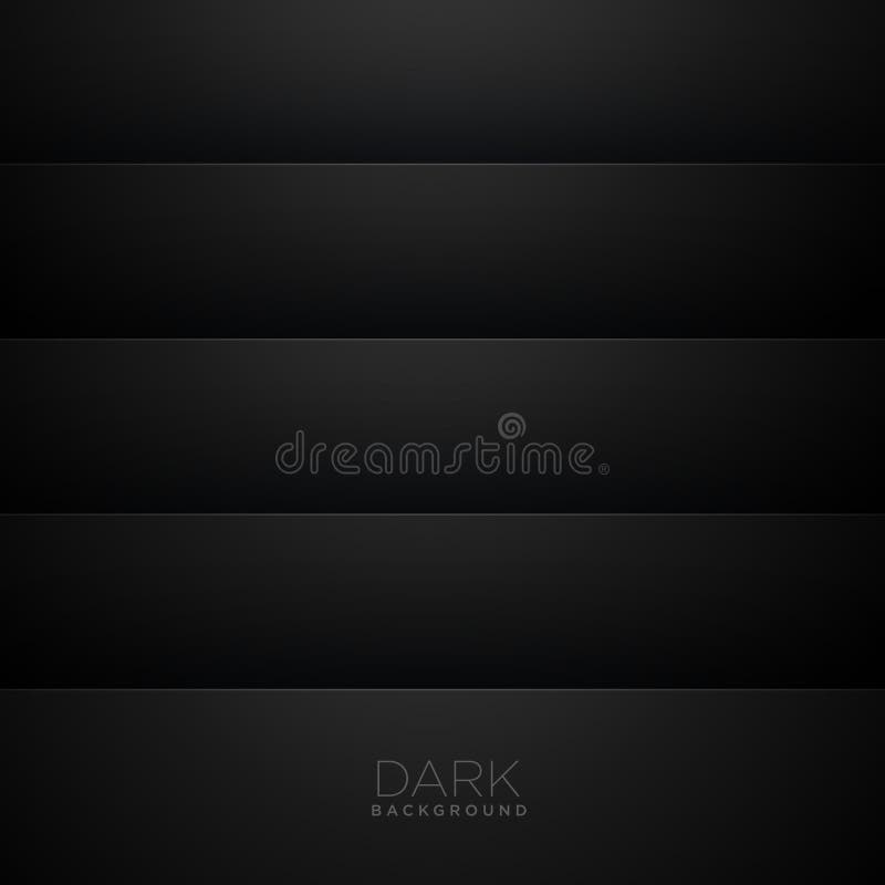 Dark Minimal Stripe Vector Background Stock Vector - Illustration of ...