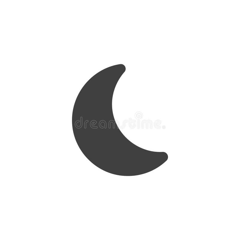 Dark mode vector icon stock vector. Illustration of pixel - 190562325