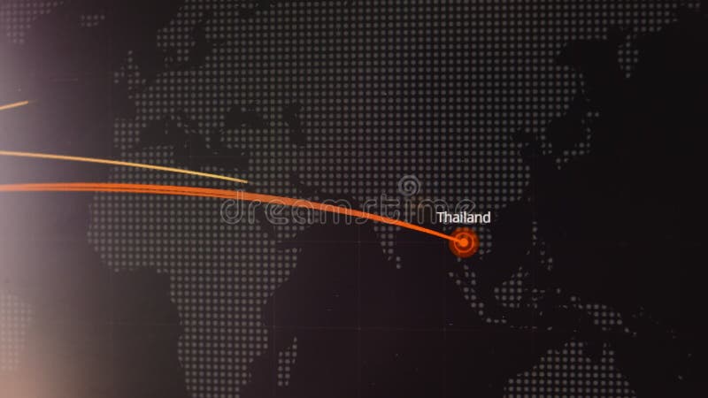 Dark Monitoring Software Mockup with World Map Updating in Real Time ... Dark Monitoring Software Mockup with World Map Updating in Real Time ...