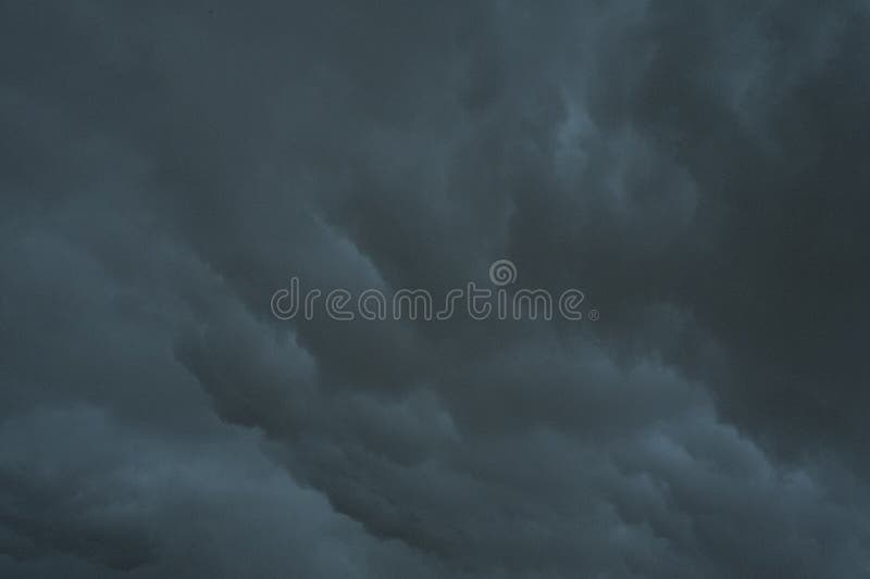 Dark Monsoon Clouds Seen from the Ground Stock Photo - Image of sunny ...