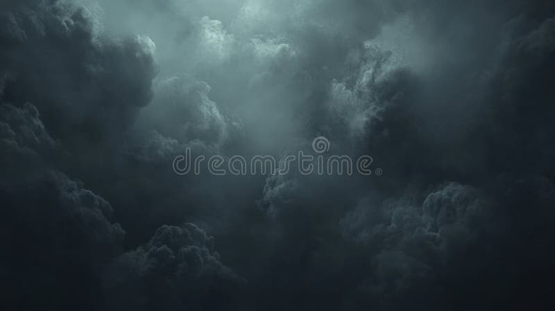 Dark and Moody Clouds with Dramatic Lighting and Textures Stock ...