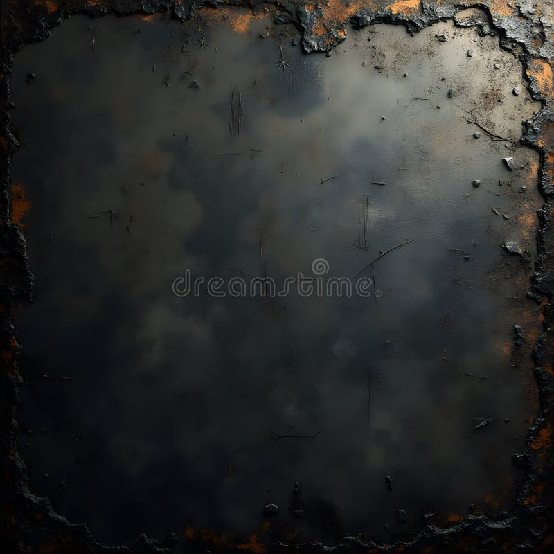 Dark Moody Grunge Concrete Texture Background with Cracks, Peeling ...