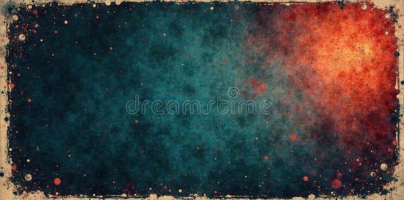 Dark, Moody Polaroid Frame with Grunge Texture and Geometric Shapes ...